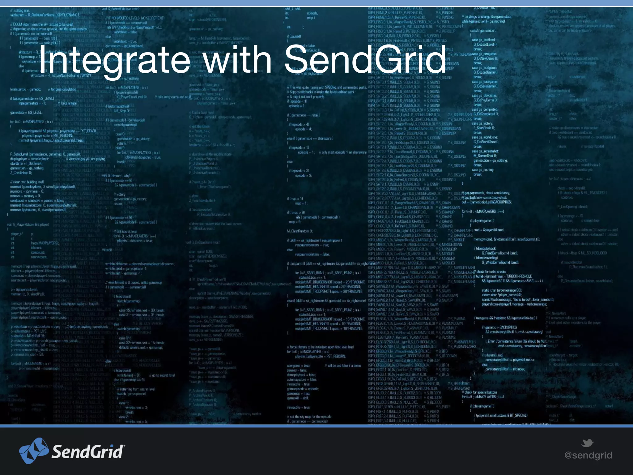 SendGrid Night - Japan | PDF