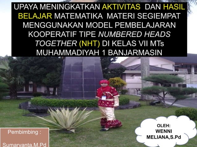 PTK model NHT | PPT