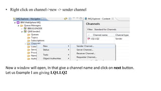 Sending and receiving messages in mq queues | PPTX
