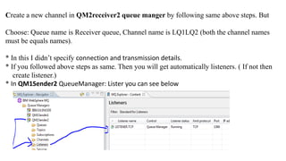 Sending and receiving messages in mq queues | PPT