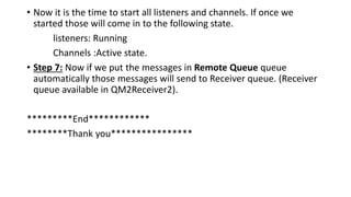 Sending and receiving messages in mq queues | PPT