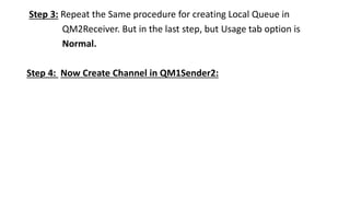 Sending and receiving messages in mq queues | PPT