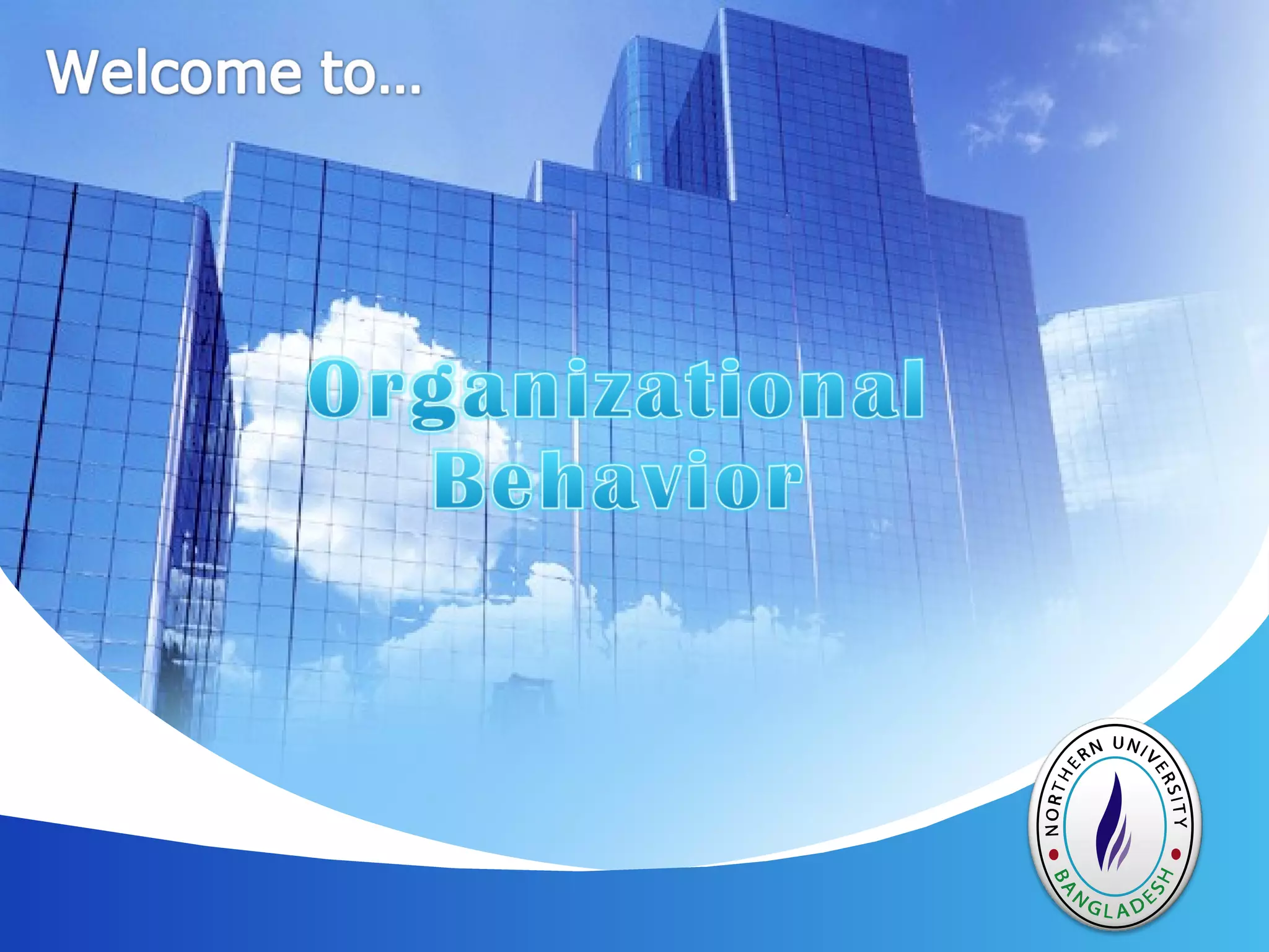 Organizational Behavior - Values, Attitude, Job Satisfaction | PPT