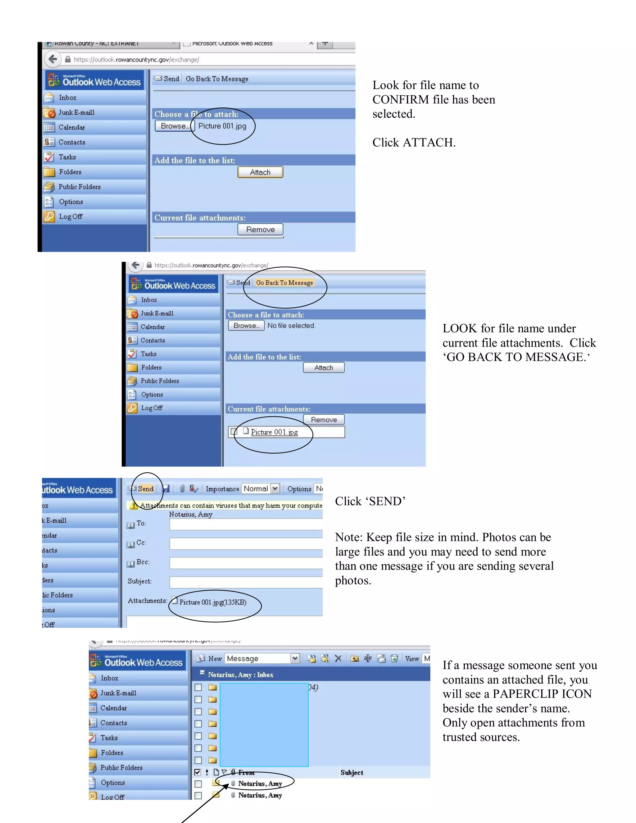 Sending Email Attachments | PDF