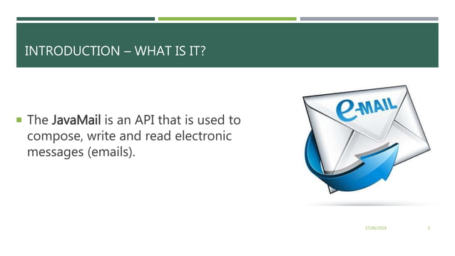 Java Sending mail | PPT