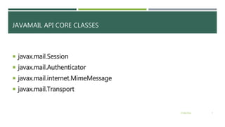 Java Sending mail | PPTX