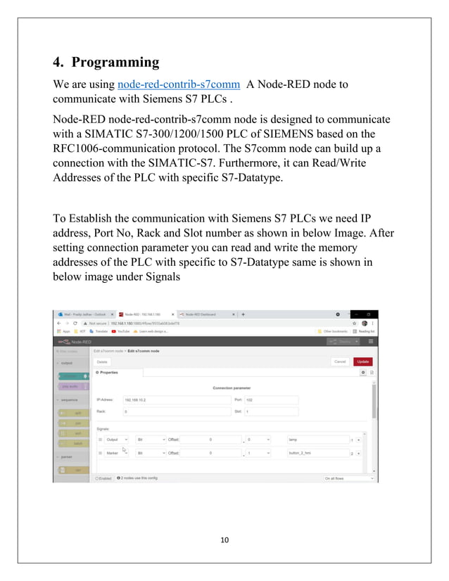 Sending Siemens S7 Controller Data to Cloud Over MQTT Using Node Red With Revolution Pi | PDF ...