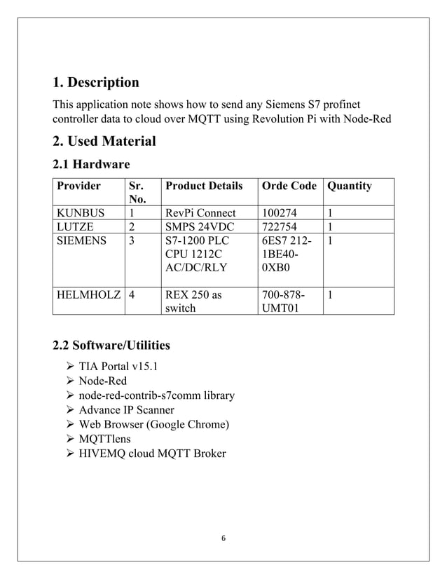 Sending Siemens S7 Controller Data to Cloud Over MQTT Using Node Red With Revolution Pi | PDF ...
