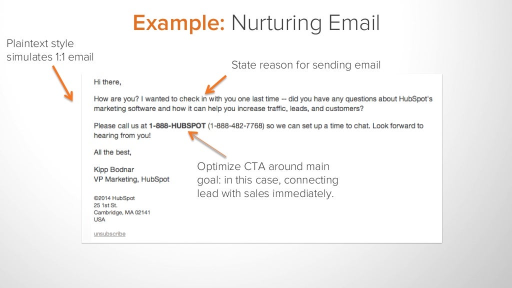 Sending the Right Email to the Right Person