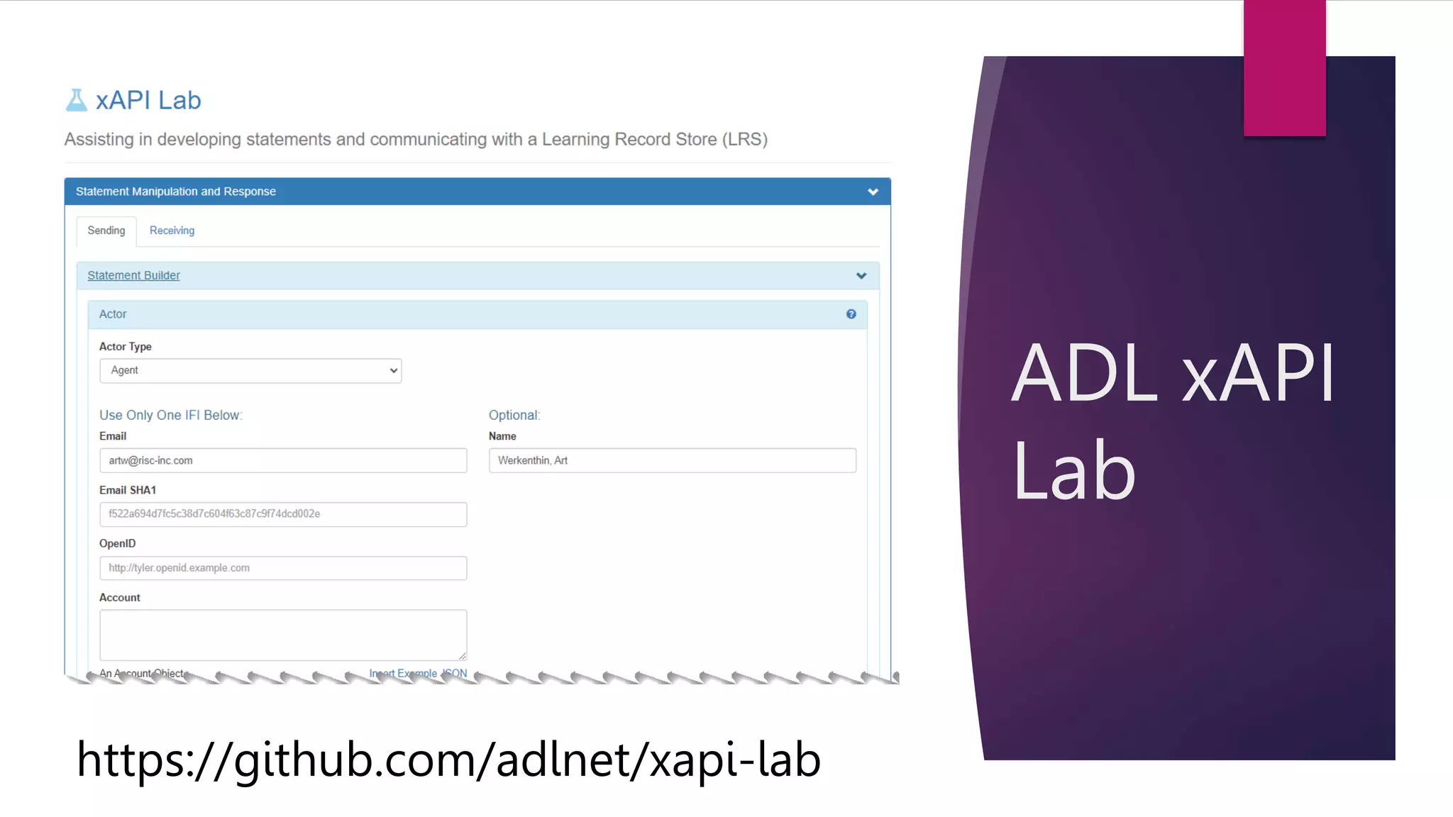 Sending xAPI Statements from HTML.pptx