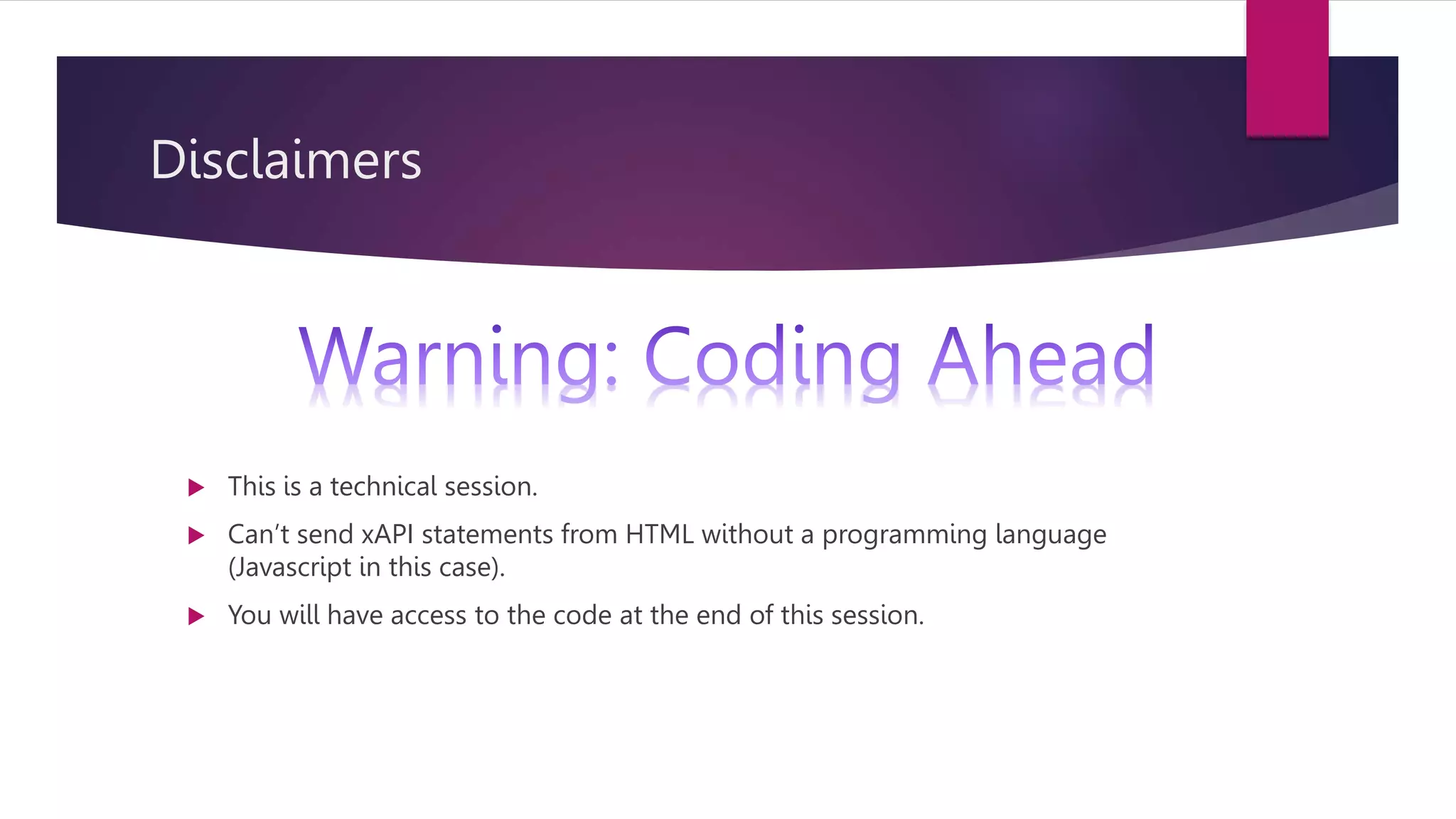 Sending xAPI Statements from HTML.pptx
