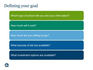 Sending Your Child to College | PPTX | Student Financial Aid ...