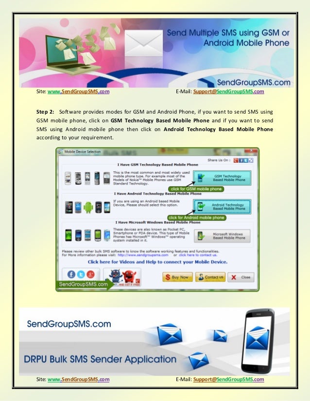 Send multiple sms using gsm or android mobile phone Send multiple sms using gsm or android mobile phone