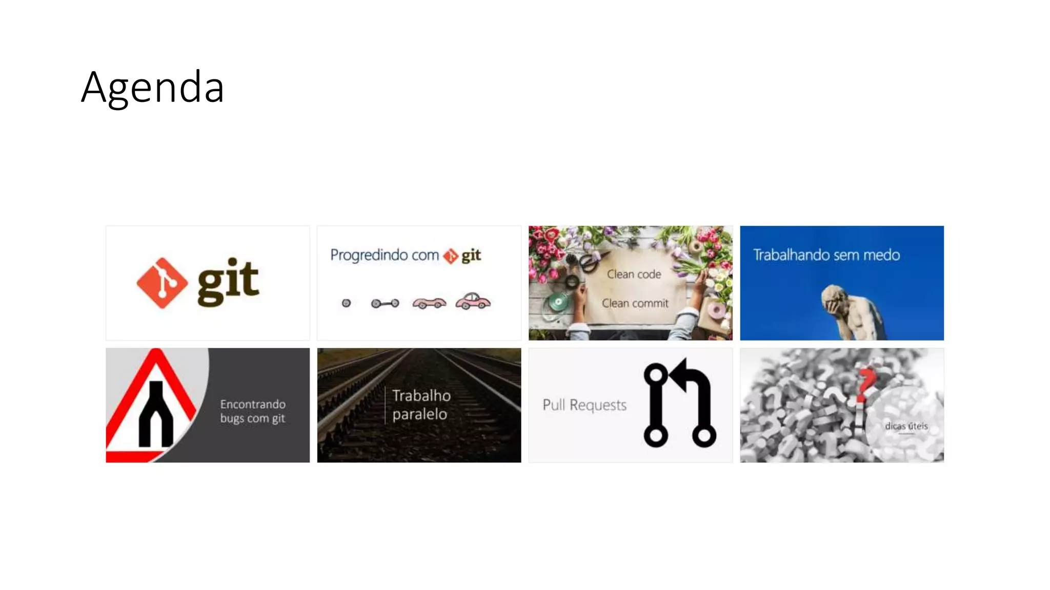Sendo ágil com git | PPT