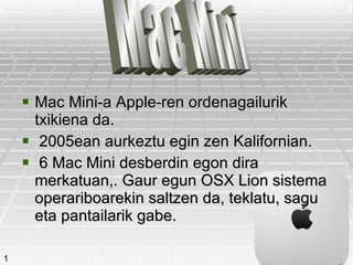 Mac mini | PPT