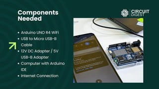 Send SMS with Arduino UNO R4 via Internet | PDF