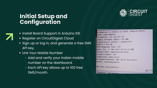 Send SMS with Arduino UNO R4 via Internet | PDF