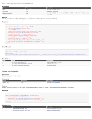 Sendspace Api Guide | PDF | Computing | Technology & Computing