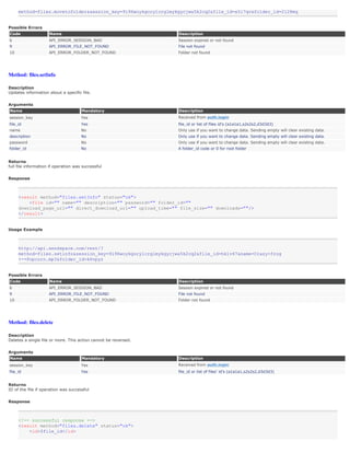 Sendspace Api Guide | PDF | Computing | Technology & Computing