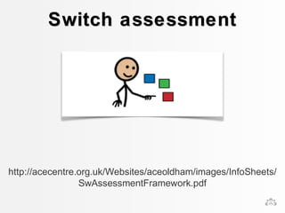 Developing switch skills with apps and software | PPT