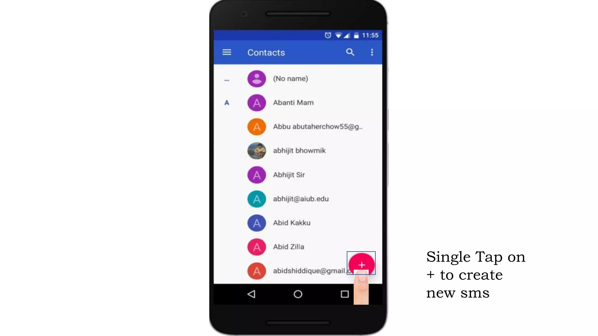 Prototype to send SMS to Group | PPT