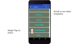 Prototype to send SMS to Group | PPTX