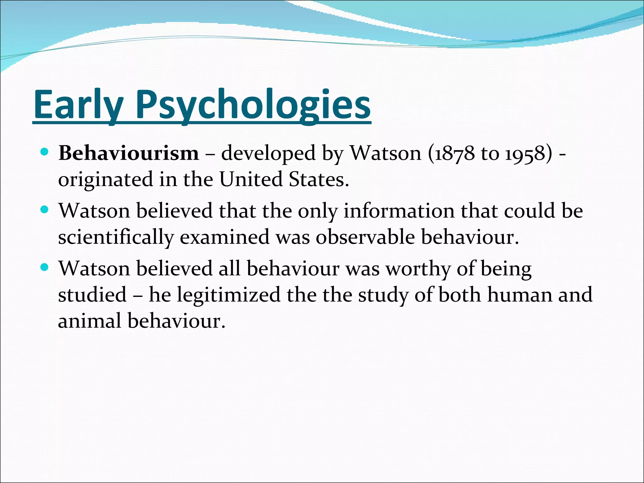 Seneca psych 100 - class one - introduction to psychology and research ...