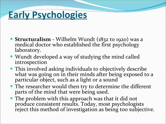Seneca psych 100 - class one - introduction to psychology and research ...