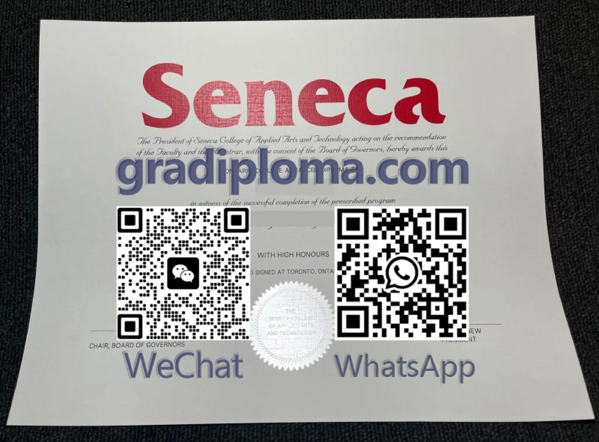 Order a fake Seneca College diploma online | PPT