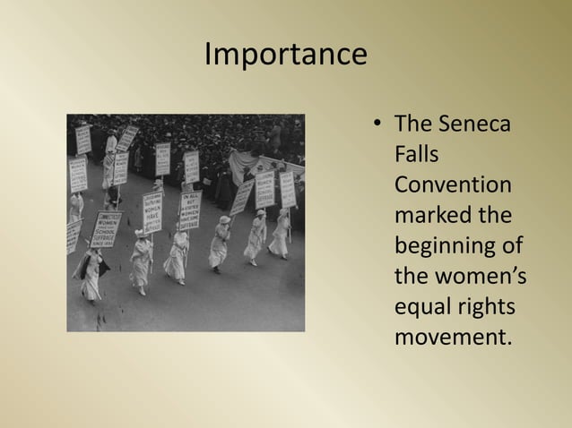 Seneca falls convention | PPTX