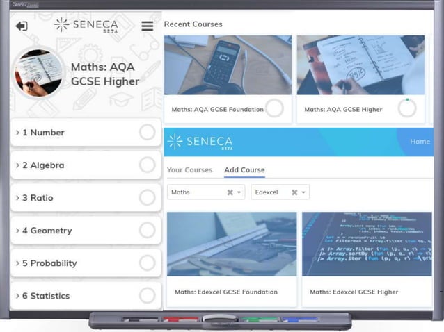 Seneca learning - Mathematics examples | PPT