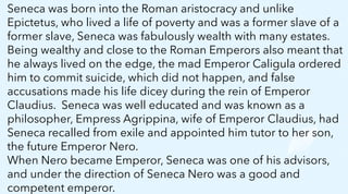 Stoic Philosophy: Sayings of Seneca and Introduction | PDF