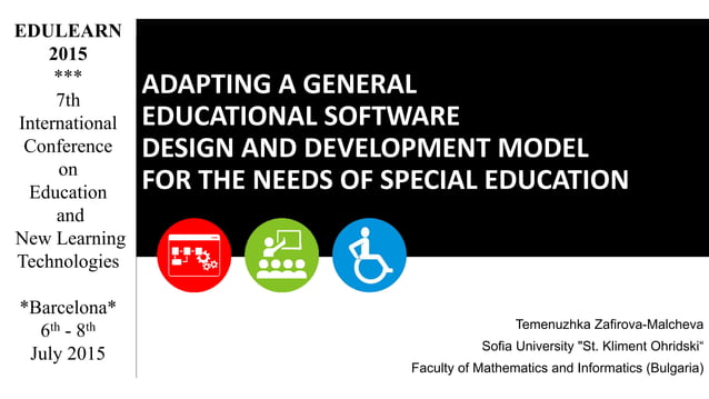 Sen educational software design and development model | PPT
