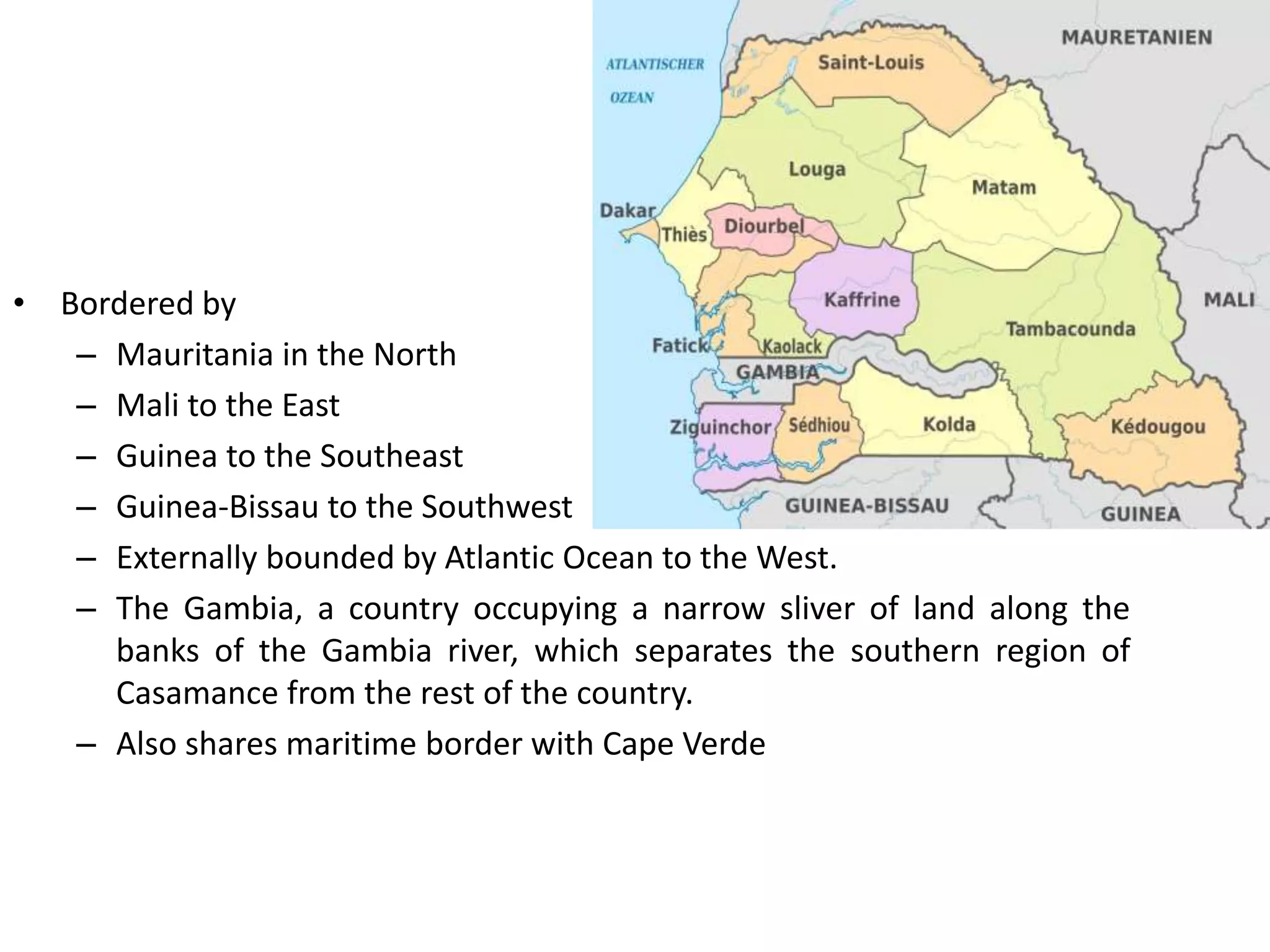 Senegal Country Infrastructure | PPTX