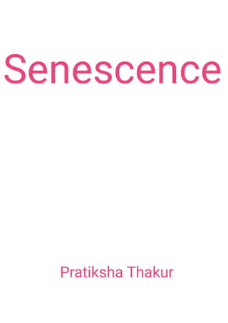 Senescence | PDF