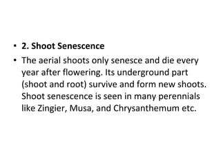 Senescence and aging plaphlec | PPT