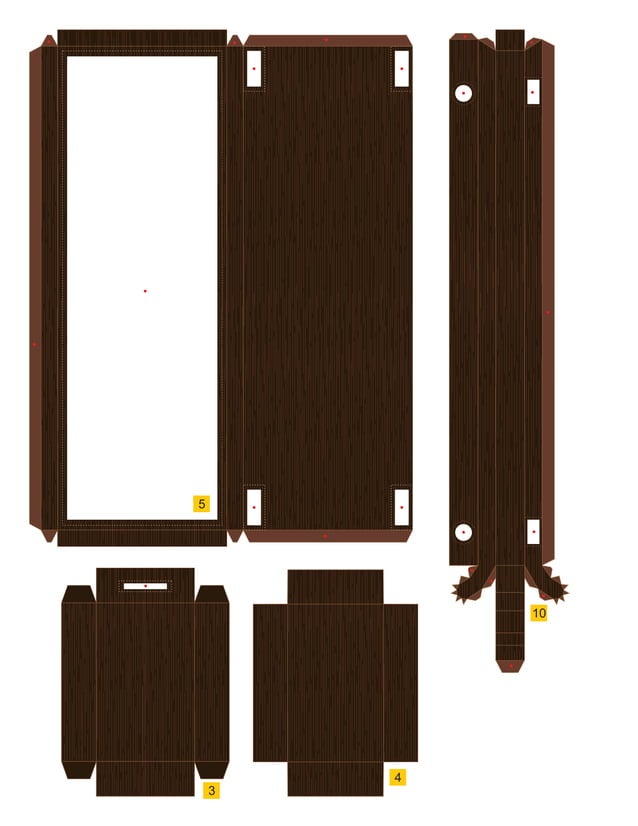 Papercraft Senet | PDF