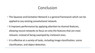 Squeeze Excitation Networks, The simple idea that won the final ...