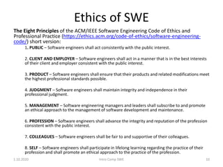 Seng 123 2-engineering-swe-ethics | PPT