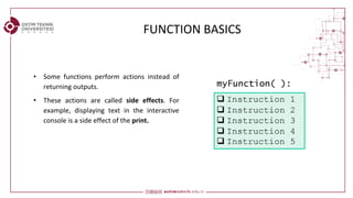 SENG 208 Week -5 Python Functions Presentation | PPT