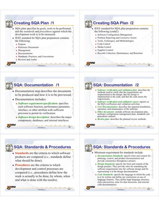 Seng421 08 handout | PDF