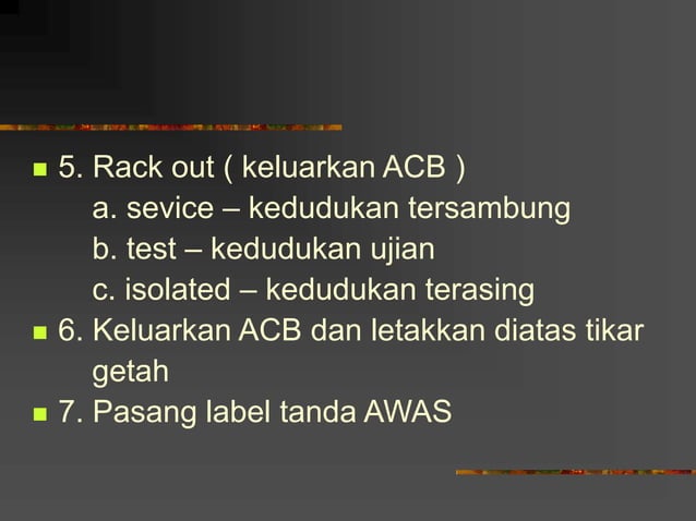 SENGGARAAN ACB.ppt