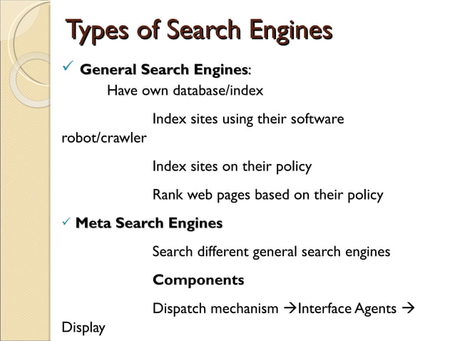 Search Engines | PPT