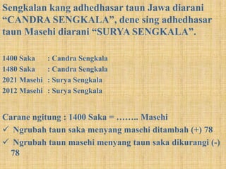 Materi Bab Sengkalan 1 - Bahasa Jawa.pptx