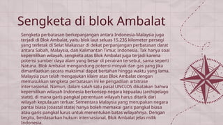 sengketa antara indonesia dan malaysiaaaa | PPTX