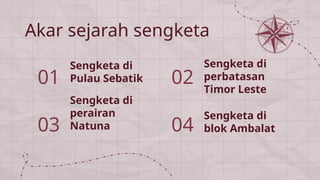 sengketa antara indonesia dan malaysiaaaa | PPTX