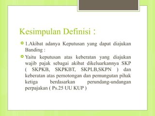Materi Sengketa Pajak PPT--------------- | PPTX