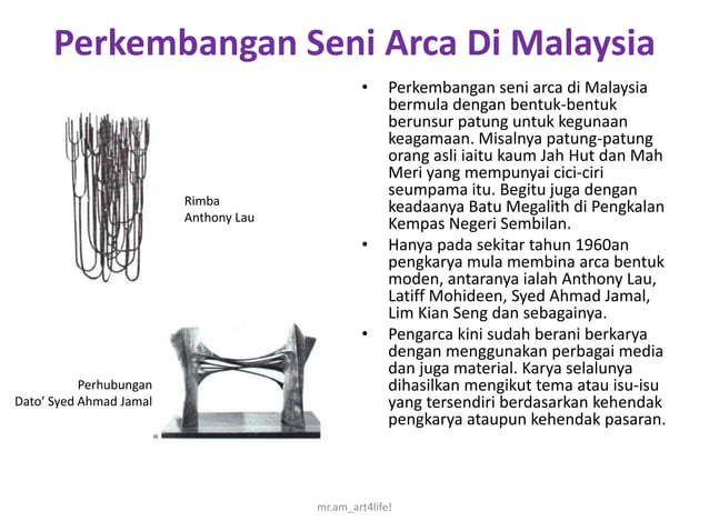 Seni Arca Ting 2 | PPSX