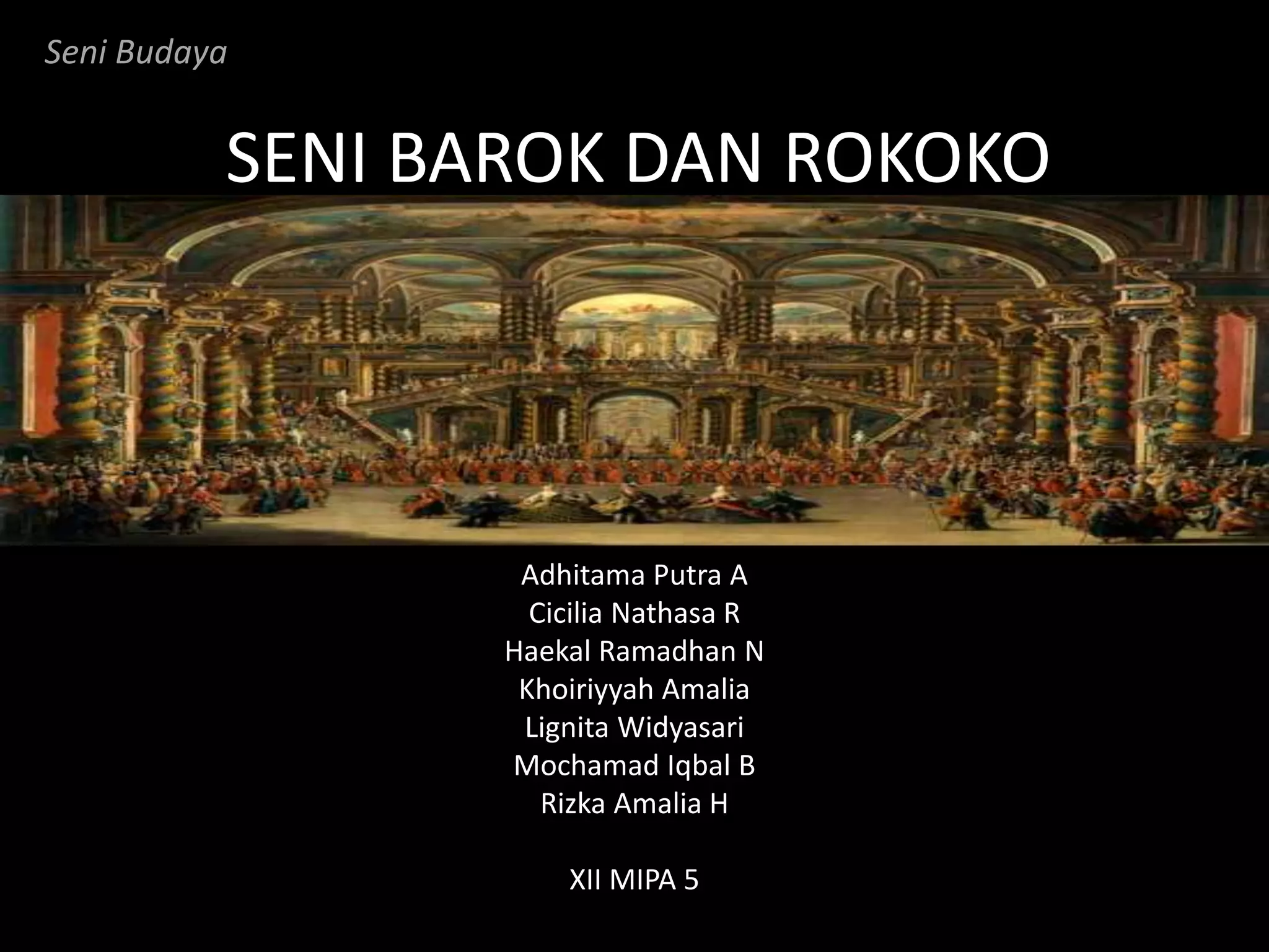 Seni Barok dan Rokoko | PPTX
