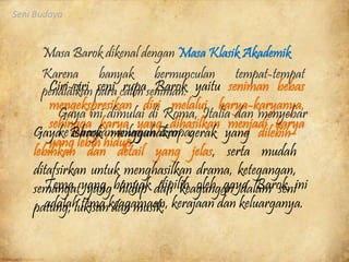 Seni Barok dan Rokoko | PPTX